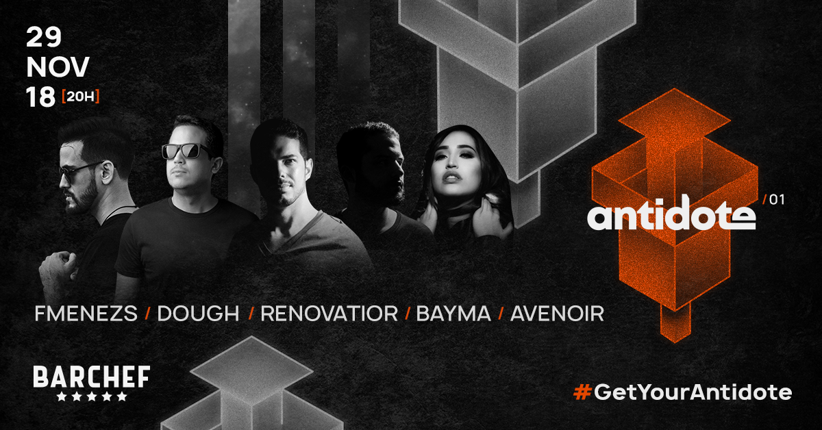 Antidote, nova label party, é lançada na cena do Nordeste | Backstages